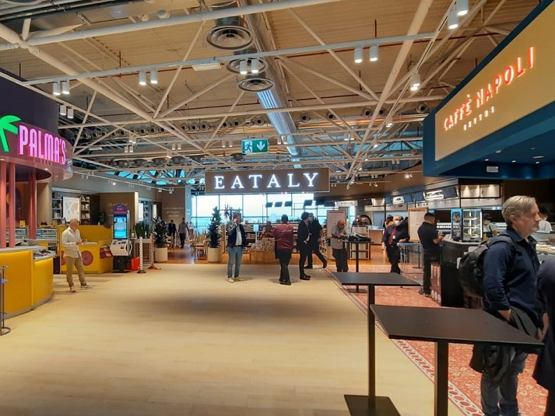 Autogrill, a Roma Fiumicino atterra la nuova food court con 4 brand ...