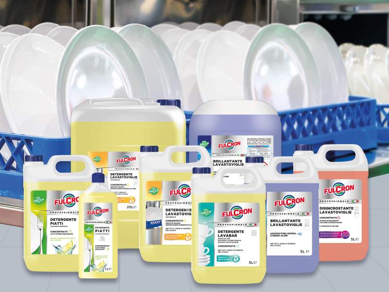 Fulcron presenta la linea detergenti per lavastoviglie professionali ...